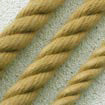 3 Strand Polyester Matt Buff (natural hemp colour) 6mm-16mm - per metr ...